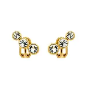EMMA HOLLAND JEWELLERY Crystal Ear Cuff - Gold