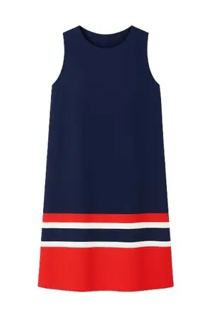 CONQUISTA Sleeveless Panel Dress