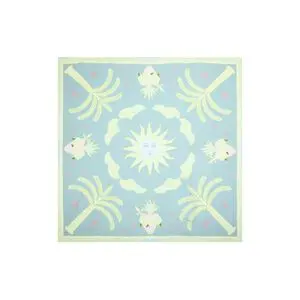 ACQUA PURA Matilda' Silk Scarf - Blue