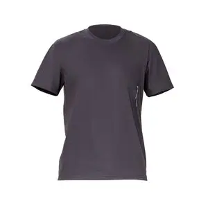 SMART AND JOY Pocket Detail T-shirt Grey