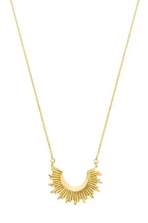 SOPHIE SIMONE DESIGNS Rising Moon Large Necklace - Gold