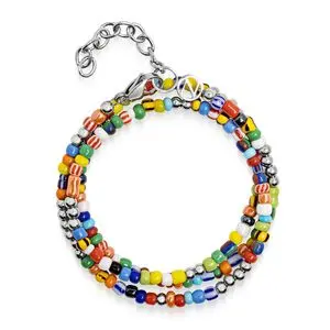 Nialaya Jewelry Silver Tone Bracelets For Men