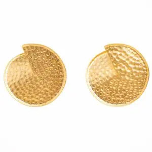 MERAKI BY RASHMI BAJAJ Meraki By Rashmi Bajaj Gold-Plated Lilypad Stud Earrings