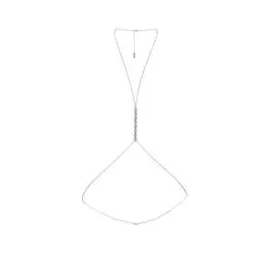 ADRIANA PAPPAS DESIGNS Crystal Rain Body Chain - Silver