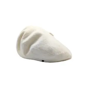 DORIA 1905 Wool Felt Basque Cap - White