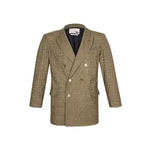 COME ON Allegro Double-breasted Blazer - Brown