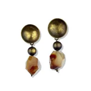 Jaredjamin Brass Earrings