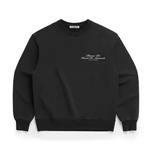DONT EAT THE HOMIES Be Kind Crewneck - Black