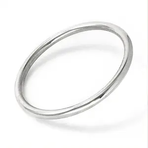 BIKO Solid State Bangle - Silver