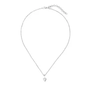 POTOSKA Loff Mini Heart Pin Choker - Silver