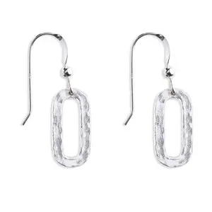 N'DAMUS LONDON Hatton Forge Sterling Drop Earrings
