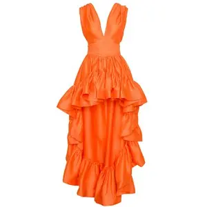 OFUURE Linen Ama Hi-low Dress