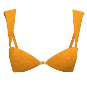 BLACKBOUGH SWIM Jasmine Bralette Bikini Top - Orange