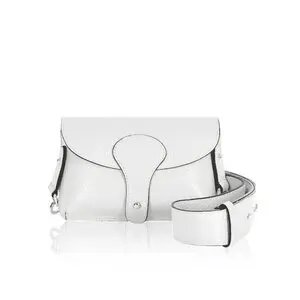 BETSY & FLOSS Large Luca Crossbody Bag - White