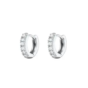 SCREAM PRETTY Mini Sparkling Huggie Hoop Earrings