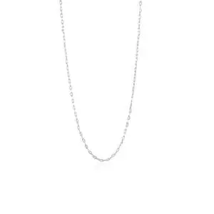 LILA RASA Paperclip Chain Necklace - Silver
