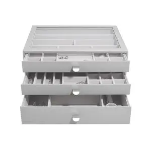 STACKERS Supersize Pebble Set Of Three Drawers