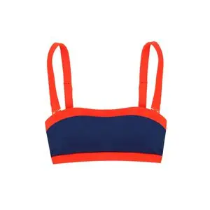 YORSTRULY Baguette Bikini Top - Blue