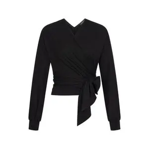 MARIANNA DÉRI Wrap Shirt