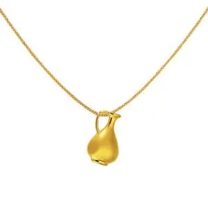 A WEATHERED PENNY Vase Pendant Necklace