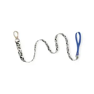 MAKPAWS Dog Leash - Black/blue/white