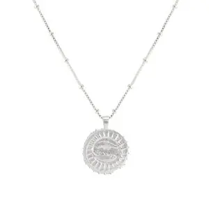 RIZE Pisces Zodiac Sterling Necklace - Silver