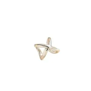 POSH TOTTY DESIGNS Sterling Delta Ear Cuff