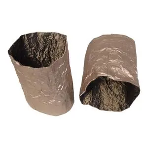 ROMER MILLINERY Morphy Moldable Wrist Cuffs Set - Silver