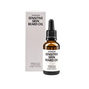 SILMACHY COSMETICS Beard Oil For Sensitive Skin Unscented - Grey