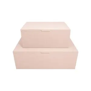 STACKERS Set Of 2 Storage Boxes