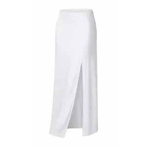 ASHITA FERNANDES Zeya Linen Skirt - White