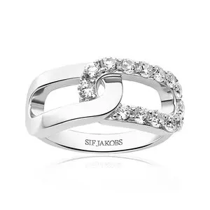 SIF JAKOBS JEWELLERY Capizzi Due Ring - Silver