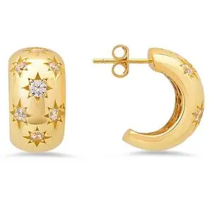 Kylie Harper Silver Earrings