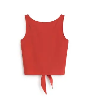 THINKING MU Top Cupro Bow Solea