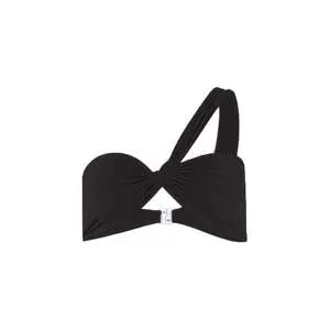 VERONI SWIM Onyx Ruched One Shoulder Top