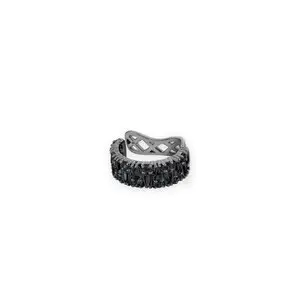 SALLY SKOUFIS Culture Ear Cuff - Black