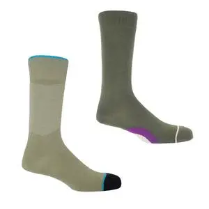 PEPER HAROW - MADE IN ENGLAND Big Target & Chevron Socks Bundle - Grey