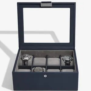 STACKERS Eight Piece Watch Box - Blue