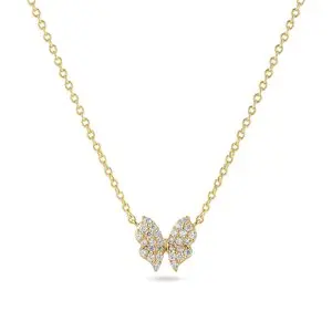 SIF JAKOBS JEWELLERY Farfalla Necklace - Gold