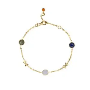 AUREE JEWELLERY Miramar Gemstone Bracelet - Gold