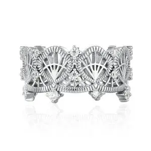 AZURA JEWELRY NEW YORK Siren’s Shell Ring - Silver