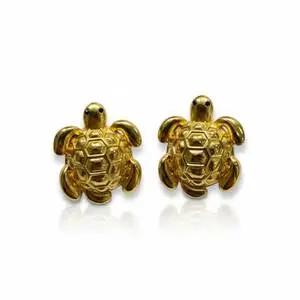 LA PLUIE JEWELLERY Caretta Earrings - Gold