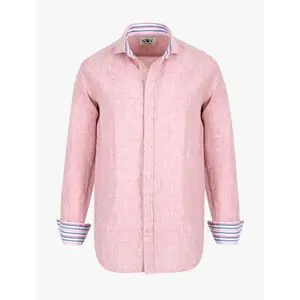 KOY CLOTHING Dusty Linen Shirt - Pink