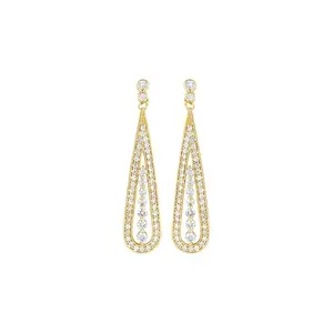 STEPHANIE BROWNE AUSTRALIA Jazz Dangle Earrings - Gold