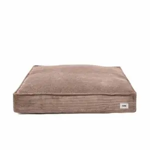 CAFIDE Corduroy Dog Bed Mocha Beige, Cuadra - Brown