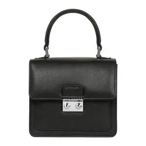 LUIS STEVEN Madie Top Handle Bag - Black