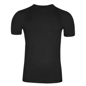 ZD ZERO DEFECTS Round Neck T-shirt Premium Comfort Egyptian Cotton Color - Black