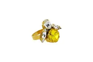 VICKISARGE The Bee Ring - Yellow