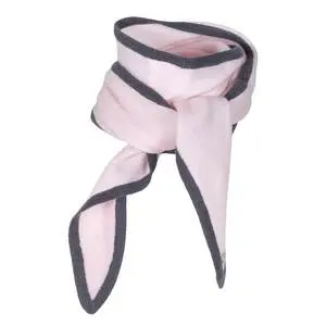 TIRILLM Ayla Small Neck Scarf In Soft Pure Cashmere, Powder - Pink