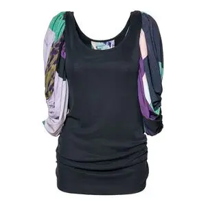 ARTISTA Ivy Printed Sleeve Long Top